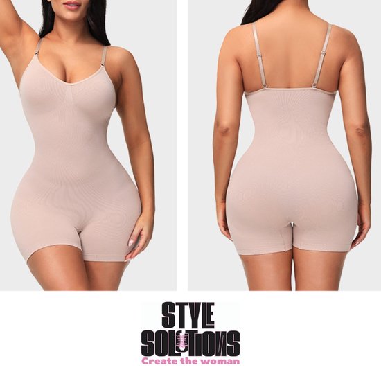 Style Solutions | Bodysuit | Bodyshaper | Kendra | Beige M | bol.com