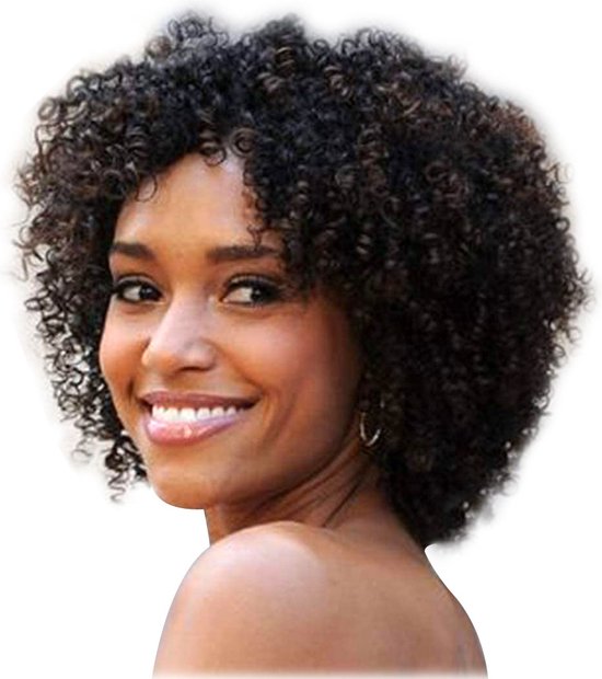 Gratyfied Pruiken Dames Echt Haar - Pruiken Dames Wasbaar & Krullend ...