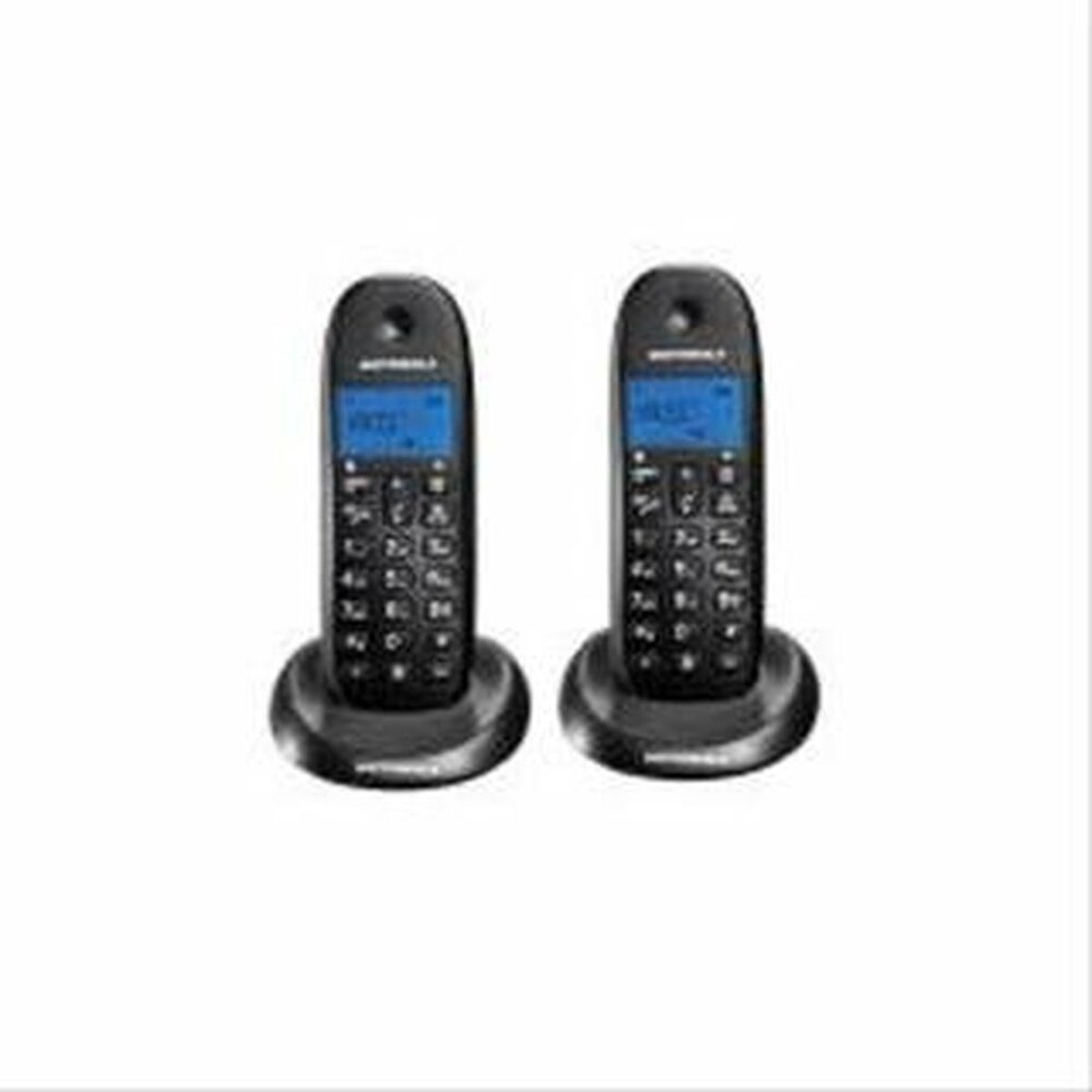 Motorola C1001L - Duo DECT telefoon - Zwart - 2 handsets | bol