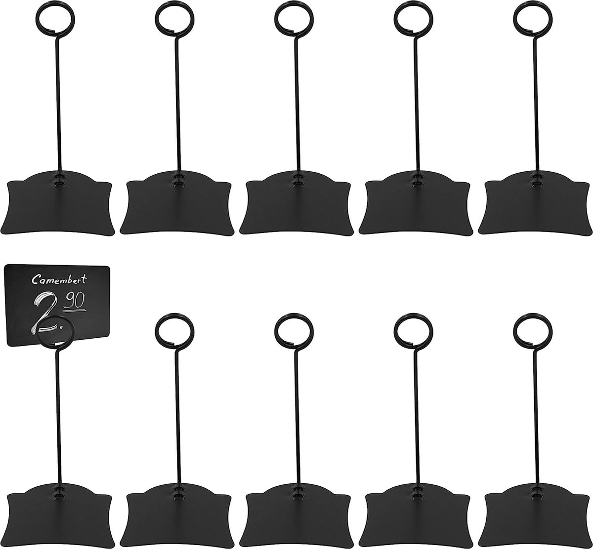 lage prijs foto houder kaarthouder clip board Houder zwarte plaats ...