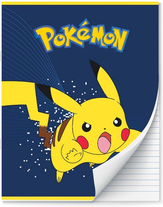 Pokemon - A4 lijn schrift - 2023 - 2024 | bol