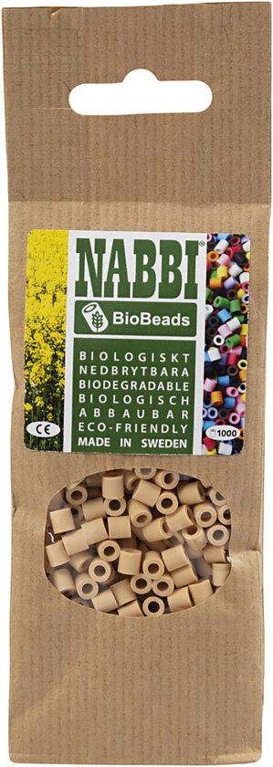 BioBeads van NABBI, afm 5x5 mm, gatgrootte 2.5 mm, medium, donkerblauw ...