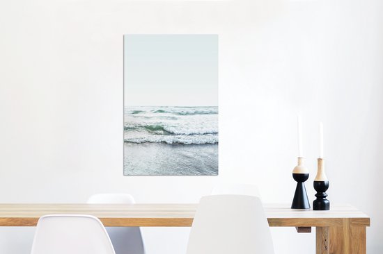 Wanddecoratie Metaal - Aluminium Schilderij Industrieel - Zee - Golven - Natuur -... | bol
