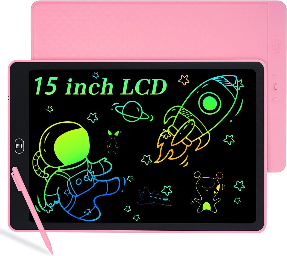 Lcd-schrijftablet / LCD Schrijven Teken Tablet kleurrijk scherm LCD ...