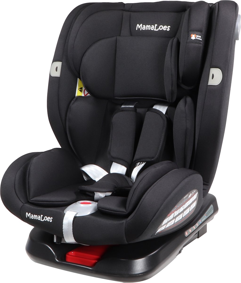 MamaLoes Nolan Zwart 360° Isofix Autostoel 0-36kg ML050211 | bol.com
