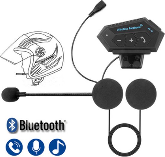 Draadloze Motorhelm Headset | bol.com