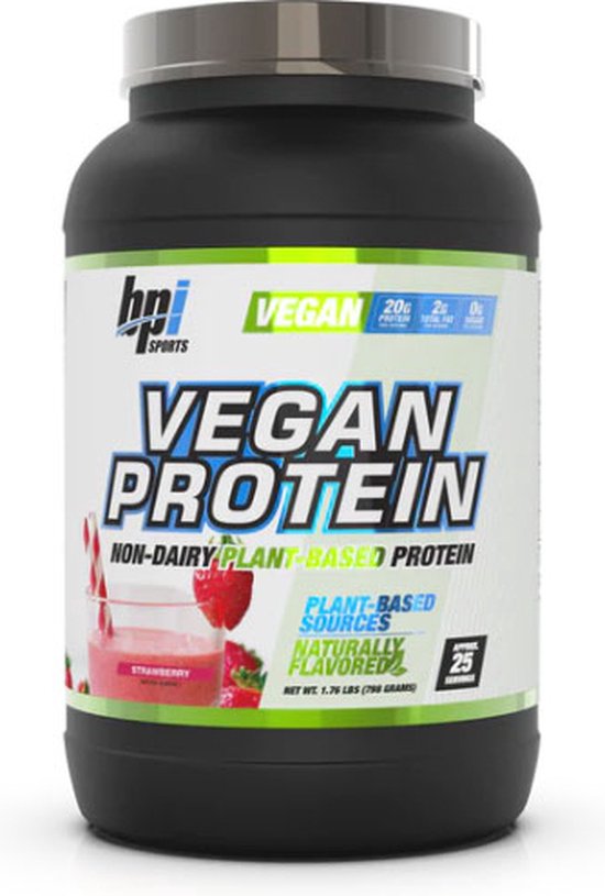 Vegan Protein 900gr Strawberry | bol.com
