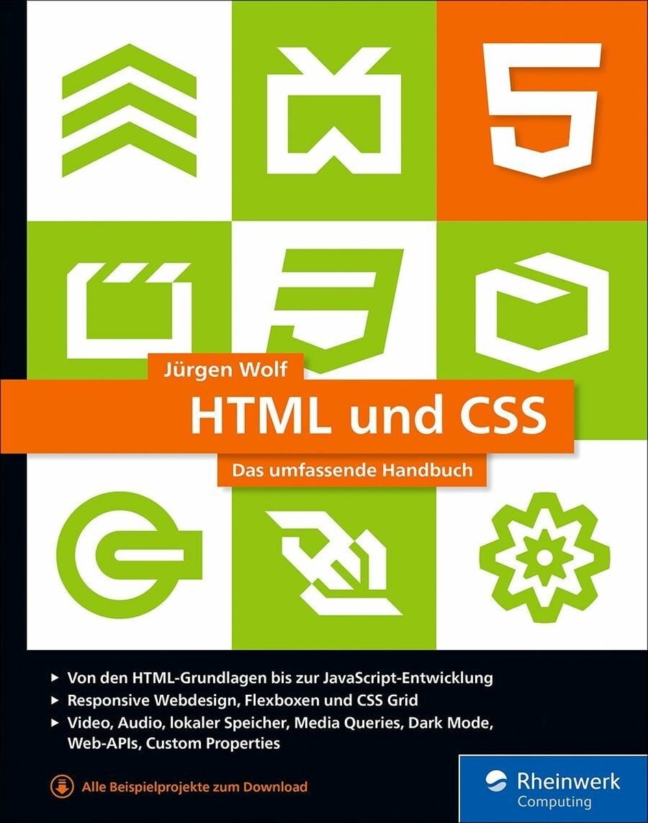 HTML und CSS (ebook), Jürgen Wolf | 9783836297301 | Boeken | bol