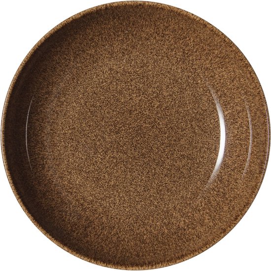 Denby | Studio Craft Chestnut Pastabord ø 22 cm - Bord | bol