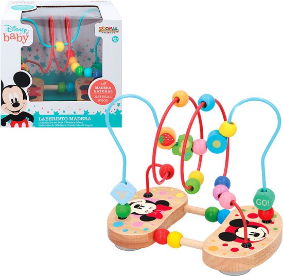Color Baby 3d Doolhof Met Houten Kralen Disney Veelkleurig +18 Months ...
