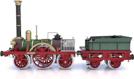 OcCre Locomotief Adler - Houten modelbouw schaal 1:24 - Modelspoorbaan ...