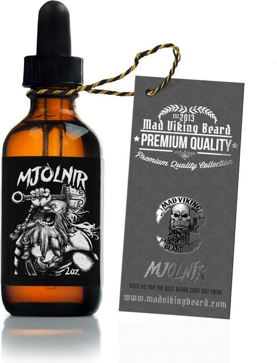 Mad Viking Beard Co. Mjolnir XL Baardolie | bol.com