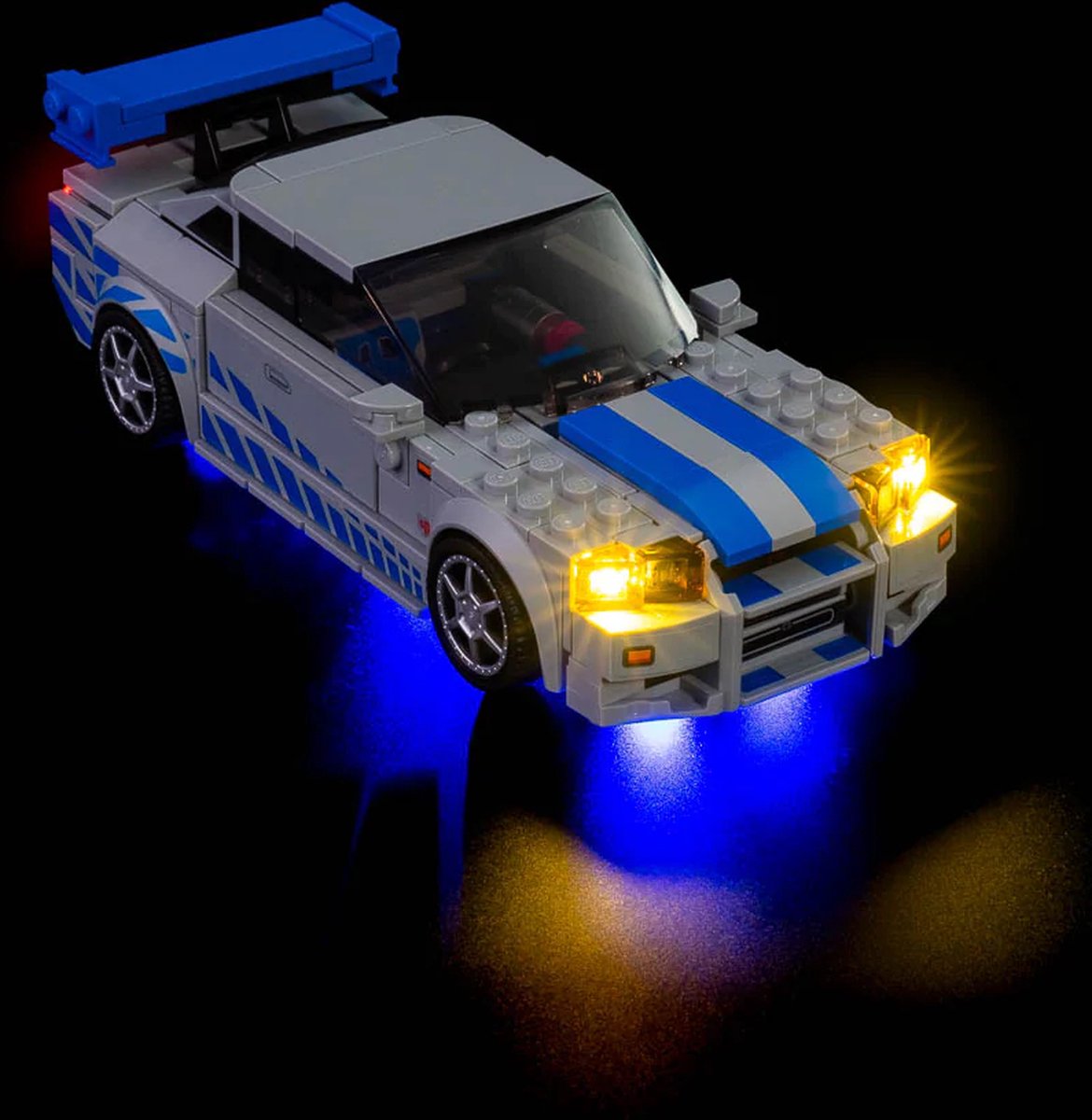 Light my Brick Speed Champions Nissan Skyline GT-R (R34) LEGO#76917 ...