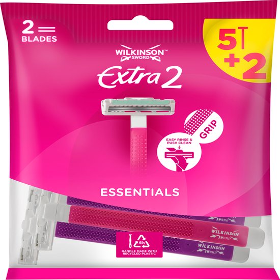 Wilkinson Sword Extra Essential Scheermesjes - Aloë Vera - 7 Stuks | bol