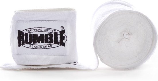 Bandage Boksen Rumble 3 Stuks - 4 Meter - Zwart/Grijs/Wit | bol.com
