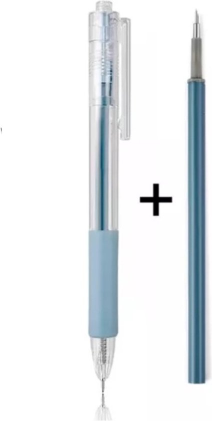 Papier snijmesje hobby pen + 1 reservemesje - "MULTIPLAZA" - BLAUW ...