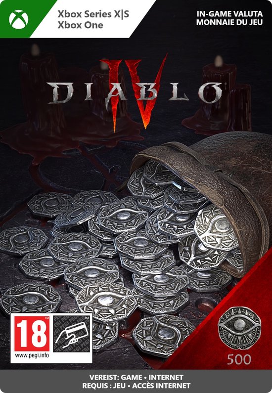 Diablo IV - 500 Platinum - Xbox Series X|S & Xbox One Download | bol
