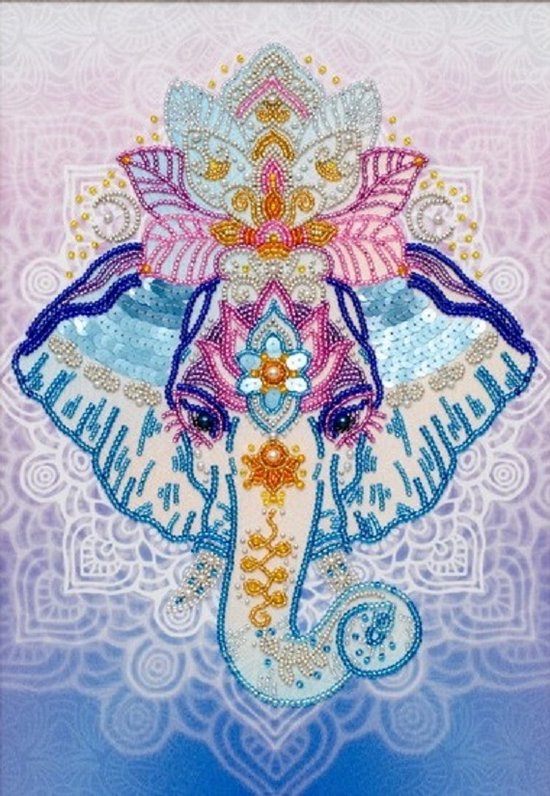 BORDUURPAKKET met kralen/parels - Symbol of Wisdom - Symbool van ...