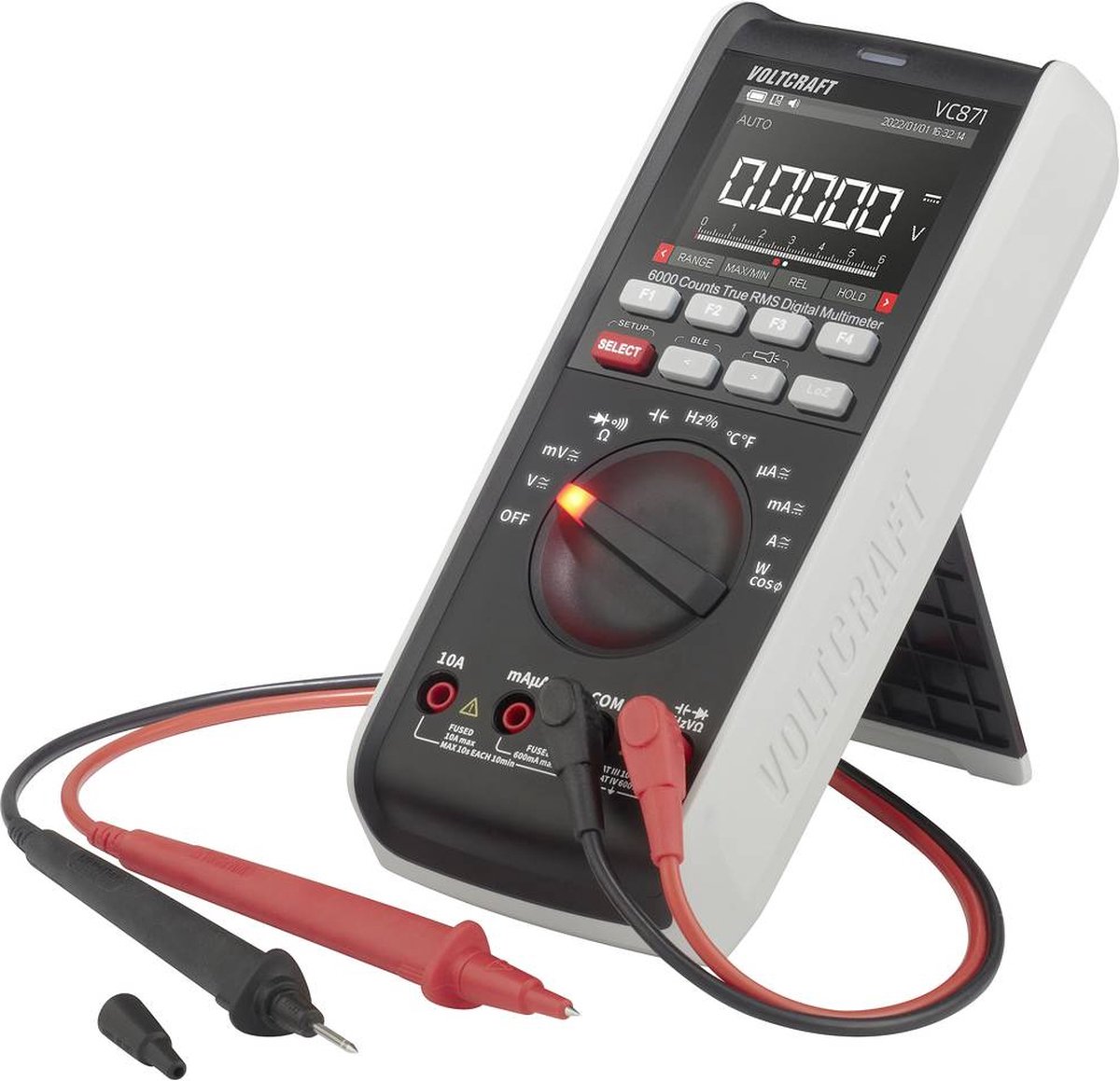 VOLTCRAFT VC-12884335 Multimeter Digitaal Datalogger CAT III 1000 V ...