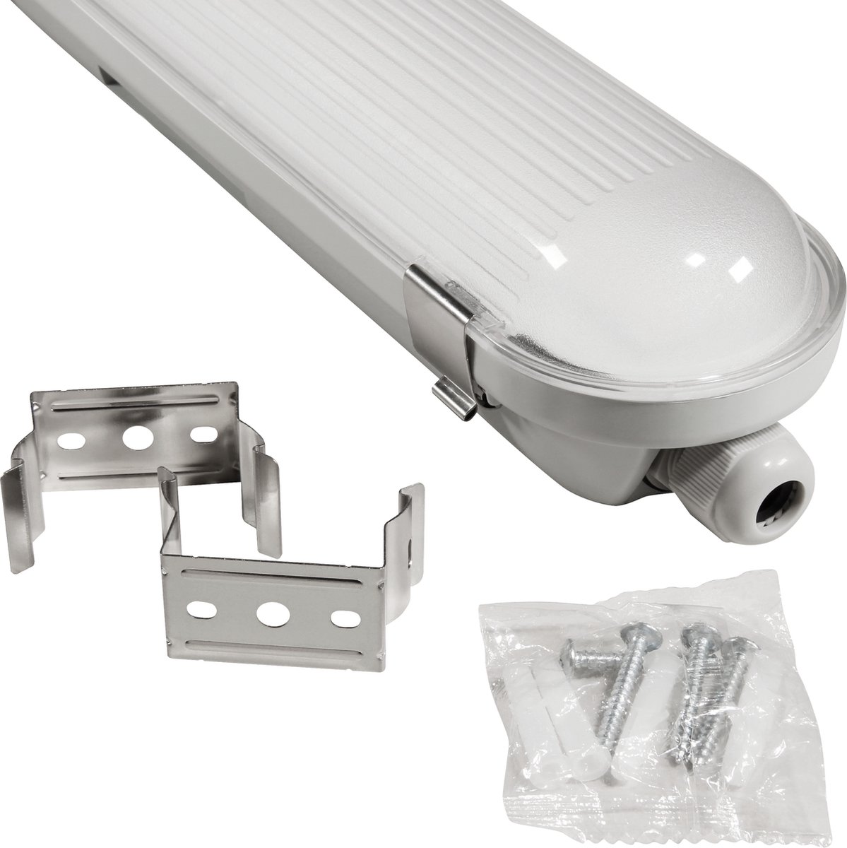 TL led verlichting met armatuur ''FL-206'' - TL lamp voor binnen en ...