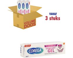 Corega Comfort Gel-Kleefcrème voor gebitsprothese (3 x 40g) | bol