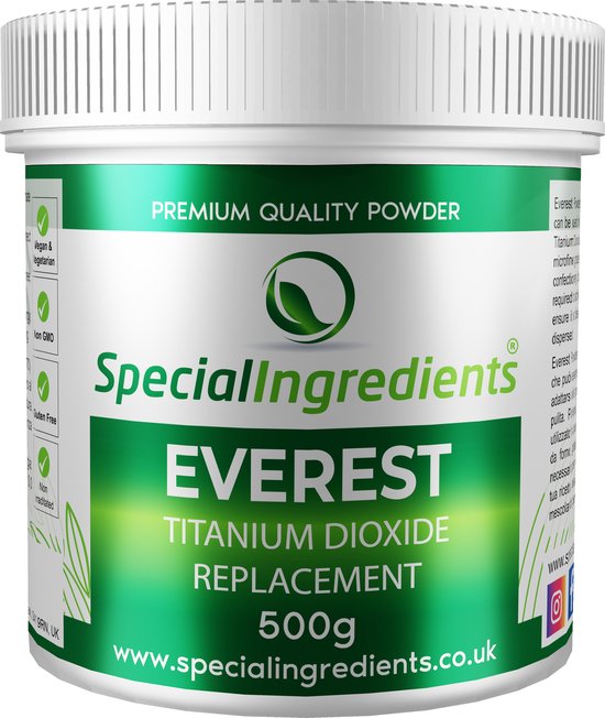 Everest Powder - Alternatief voor Titaniumdioxide - 500 gram | bol