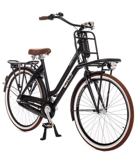 ALFA TRANSPORTFIETS DAMESFIETS CARGO URBAN N3 28 INCH - MAT ZWART | bol
