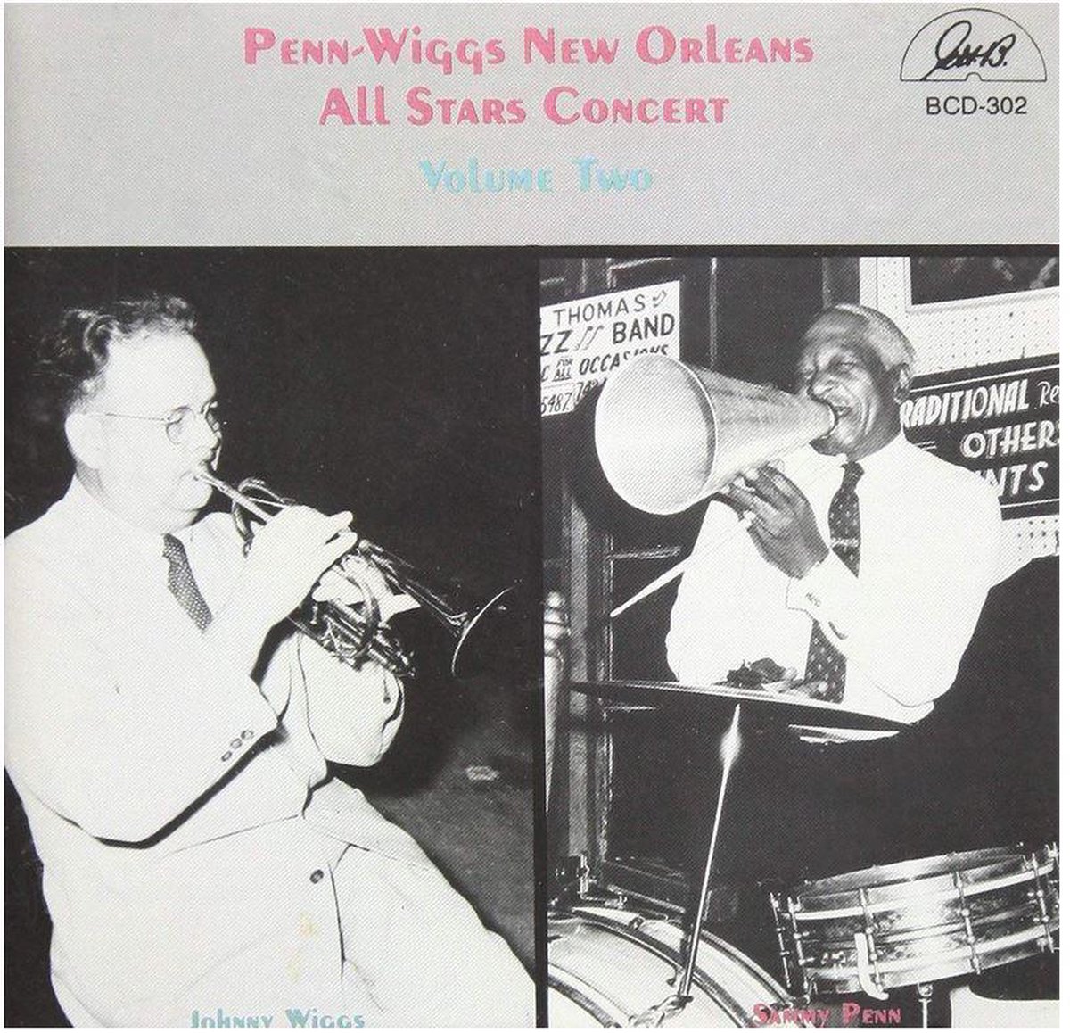Penn-Wiggs - New Orleans All Stars Concert - Volume 2 (CD), Wiggs All ...