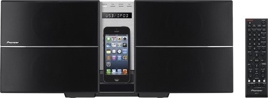 Pioneer X-SMC55-S - Dockingstation met AirPlay - Grijs | bol