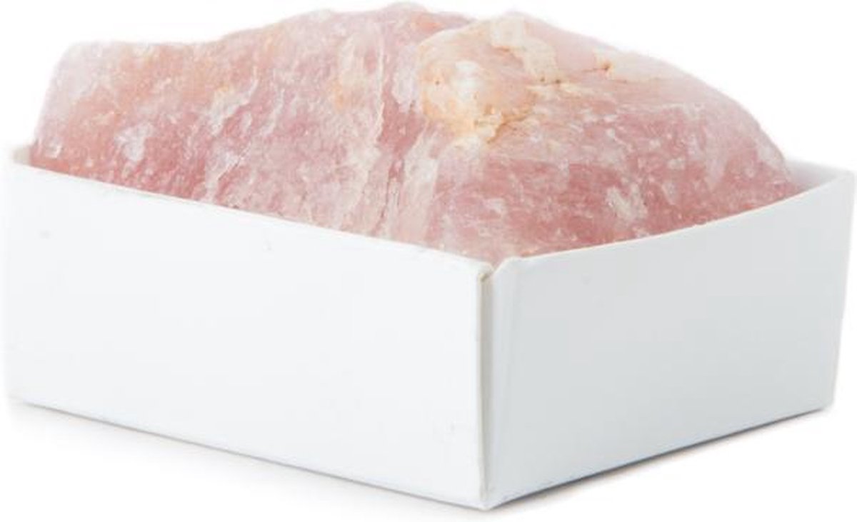 Doosje met Ruwe Edelsteen Roze Kwarts | bol.com