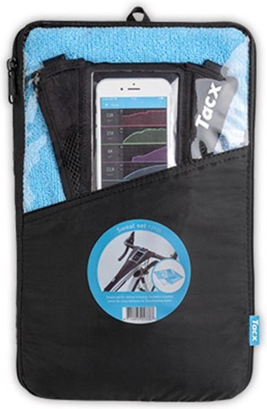 Tacx Sweat set - towel + sweat cover for smartphone | bol