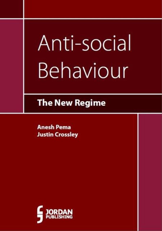 Anti-Social Behaviour | 9781846619472 | Anesh Pema | Boeken | bol.com