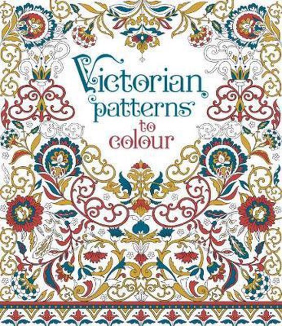 Victorian Patterns to Colour, Struan Reid | 9781474916219 | Boeken ...