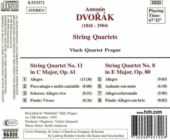 Vlach Quartet Prague - String Quartets 2 (CD), Vlach Quartet Prague ...