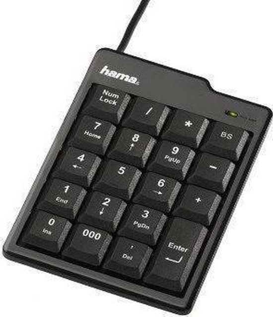 Hama SK110 Slimline Keypad | bol