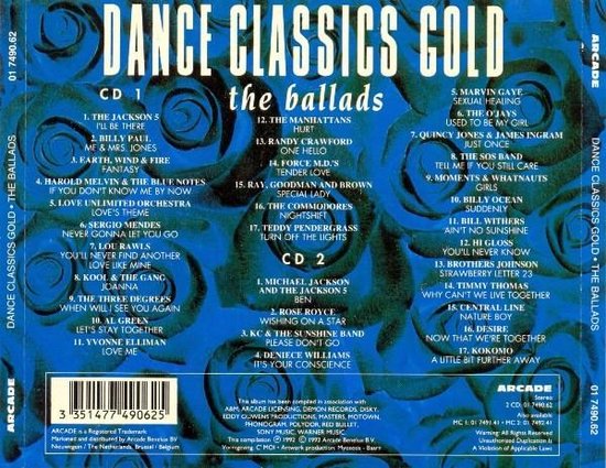 Dance Classics Gold - The Ballads, Various | CD (album) | Muziek | bol.com