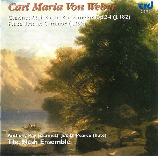 Weber: Clarinet Quintet, Flute Trio / The Nash Ensemble, Nash Ensemble | Muziek | bol