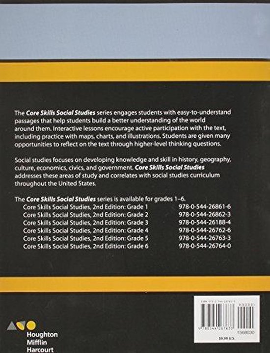 Core Skills Social Studies, Grade 5 | 9780544267633 | Houghton Mifflin Harcourt | Boeken | bol.com