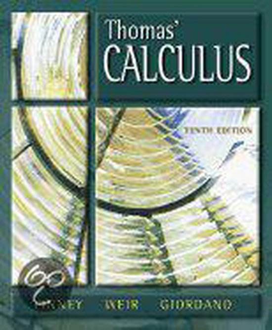 Thomas' Calculus, George B. Thomas | 9780201441413 | Boeken | bol.com