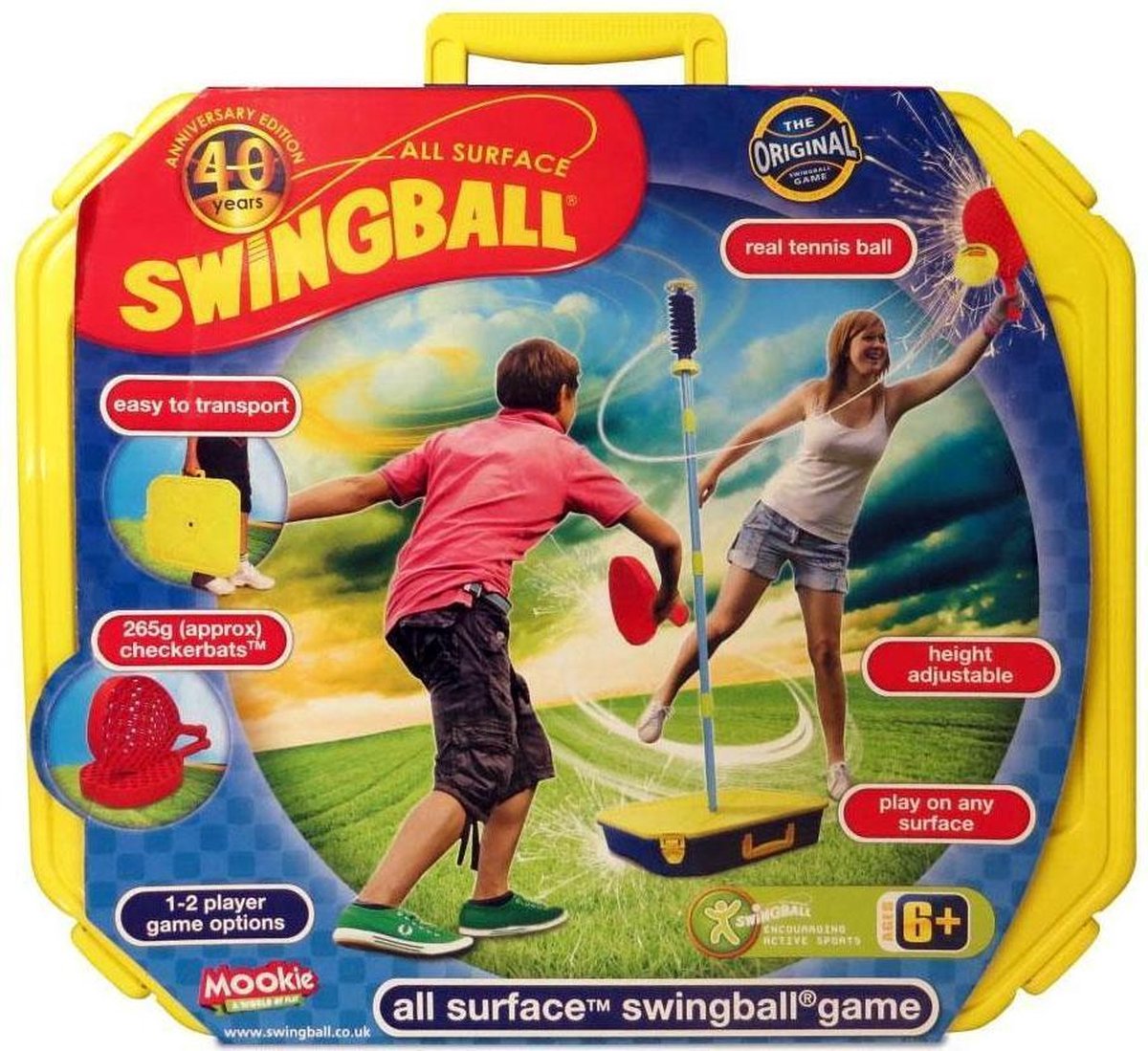 Mookie Swingball Game All Surfaces -Tennisspel | bol.com
