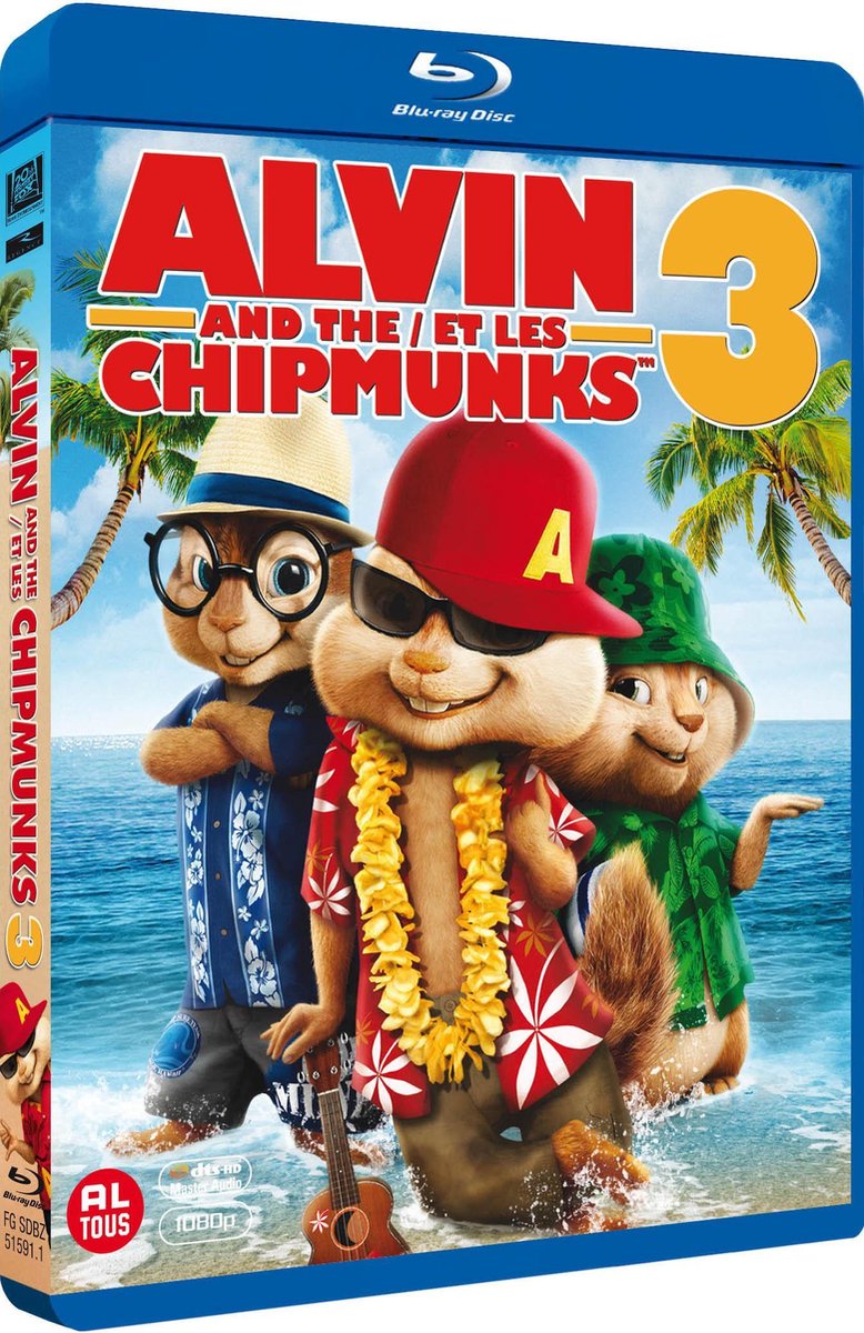 Alvin And The Chipmunks 3 (Blu-ray) (Blu-ray), David Cross | Dvd's | bol.com