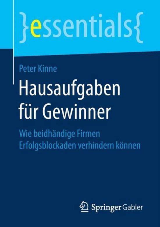 Hausaufgaben fur Gewinner | 9783658191672 | Peter Kinne | Boeken | bol.com