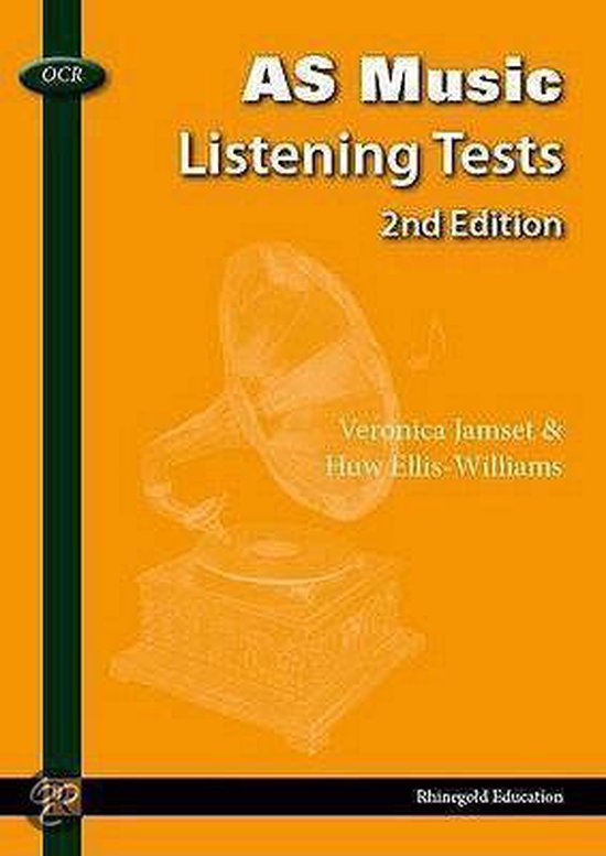 OCR AS Music Listening Tests, Veronica Jamset | 9781906178420 | Boeken ...