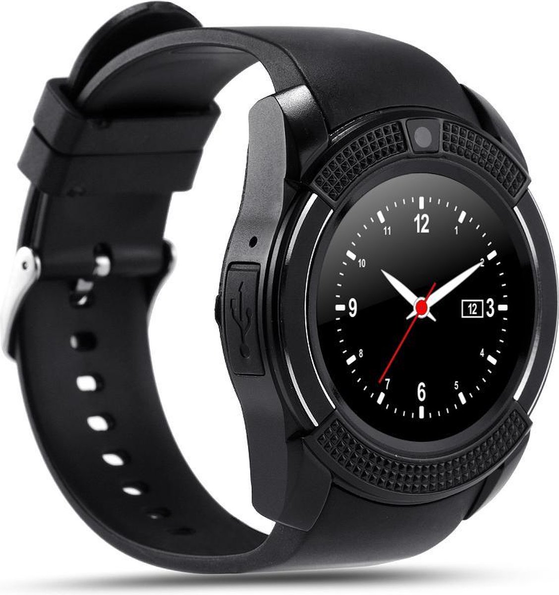 SmartWatch-Trends SWT8 SmartWatch - Met SIM Kaart Slot - Camera - Zwart ...