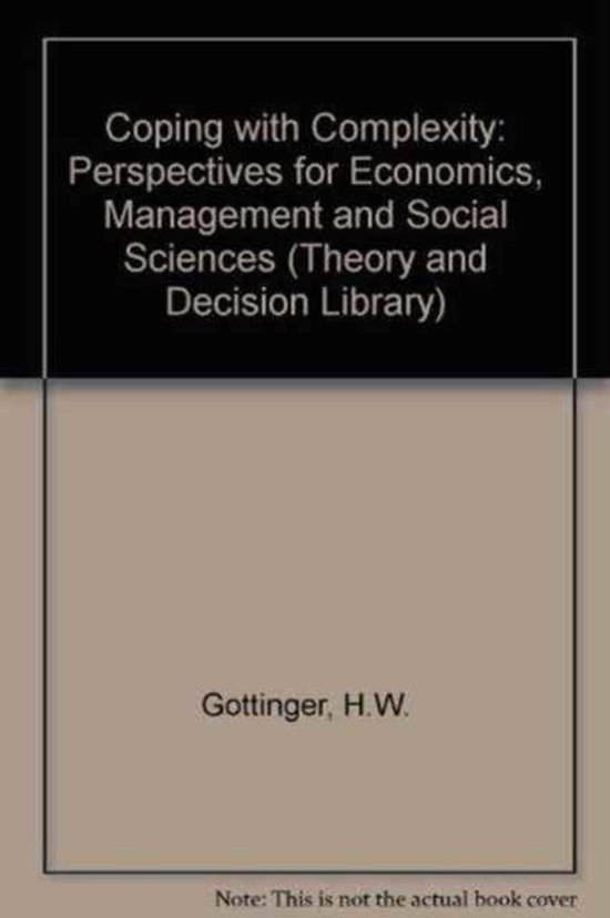 Coping with Complexity | 9789027715104 | H.W. Gottinger | Boeken | bol.com