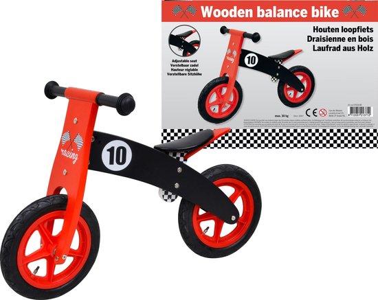 Loopfiets Hout Boy | bol.com