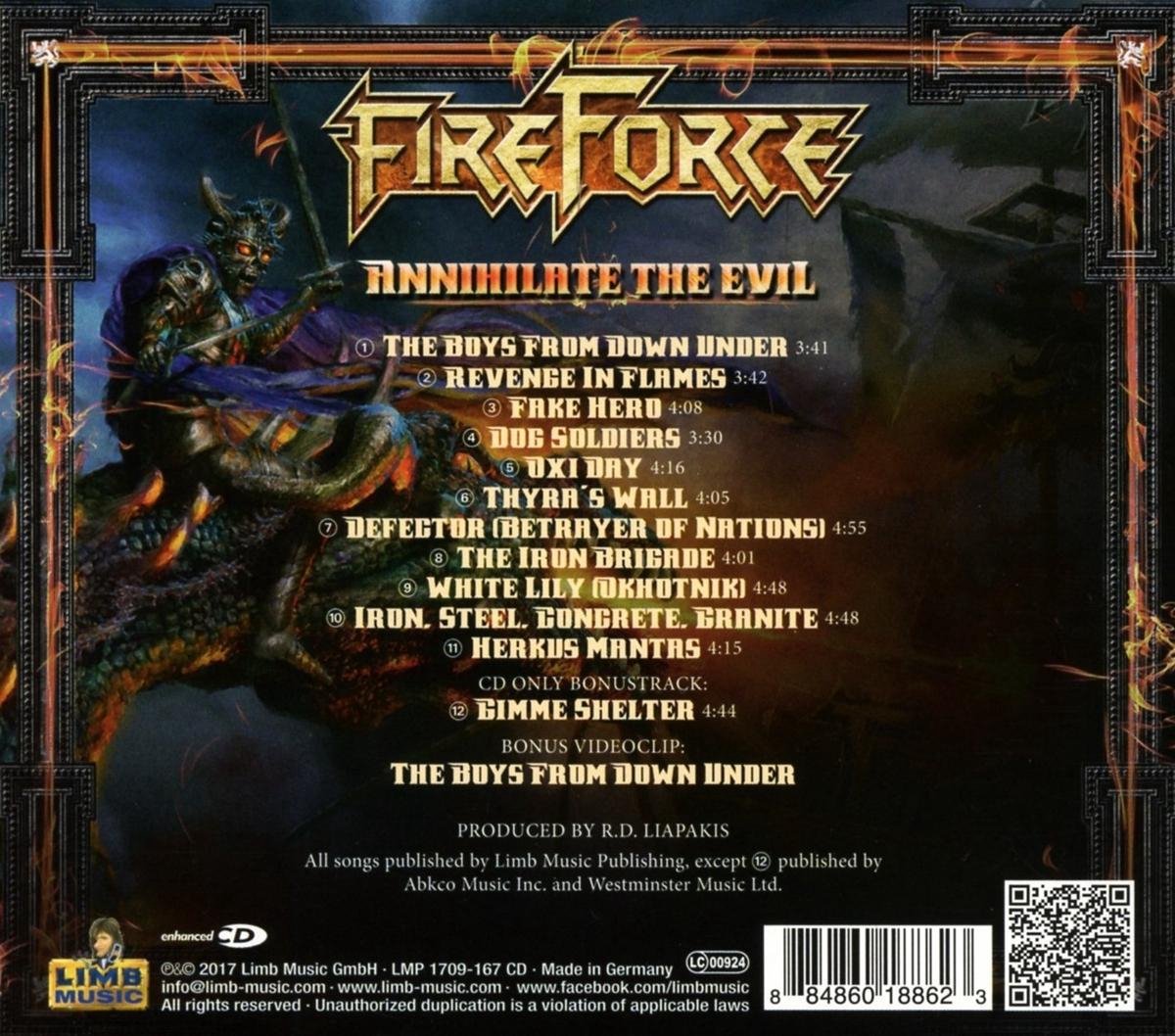 Annihilate The Evil, Fireforce | CD (album) | Muziek | bol.com