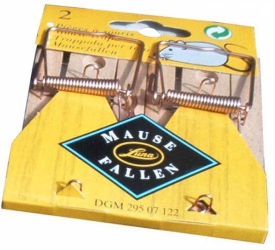Muizenklem hout 2 stuks | bol