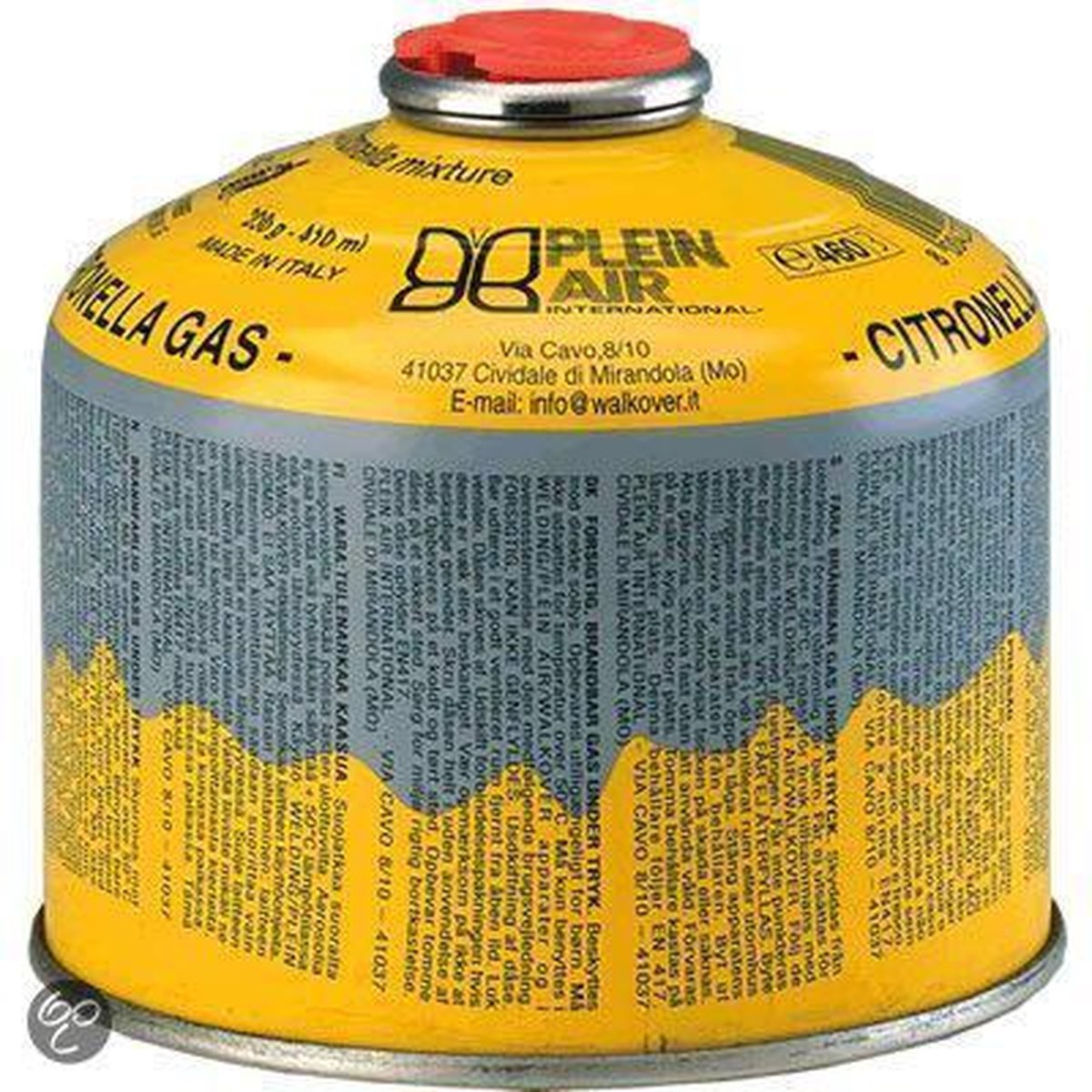 Kemper 230 g butaan & propaan gaspatroon - citronella geur | bol.com