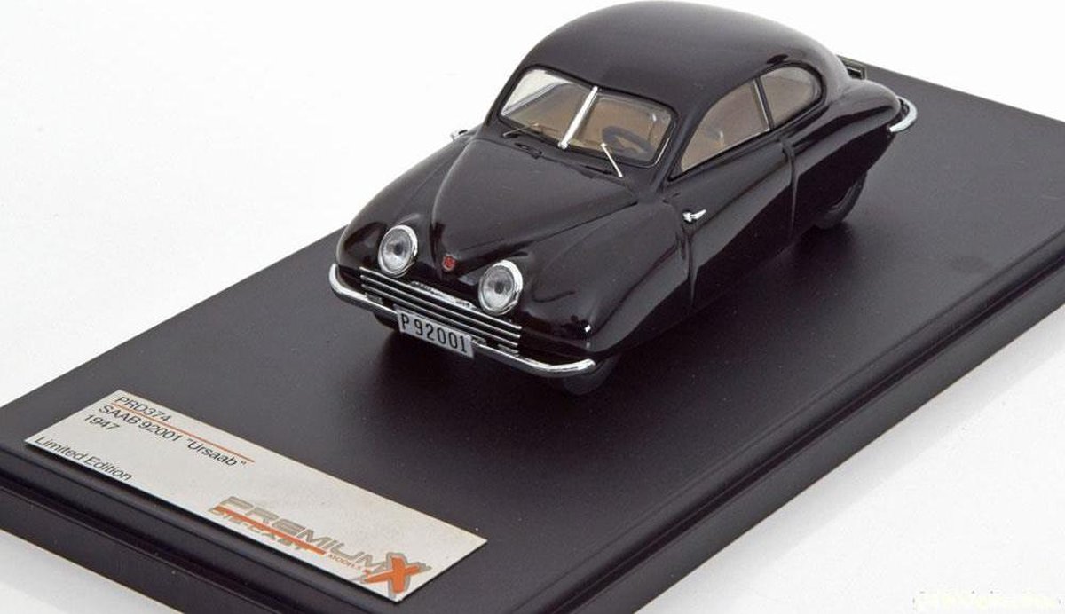 Saab 92001 "Ursaab"1947 Zwart 1-43 PremiumX | bol